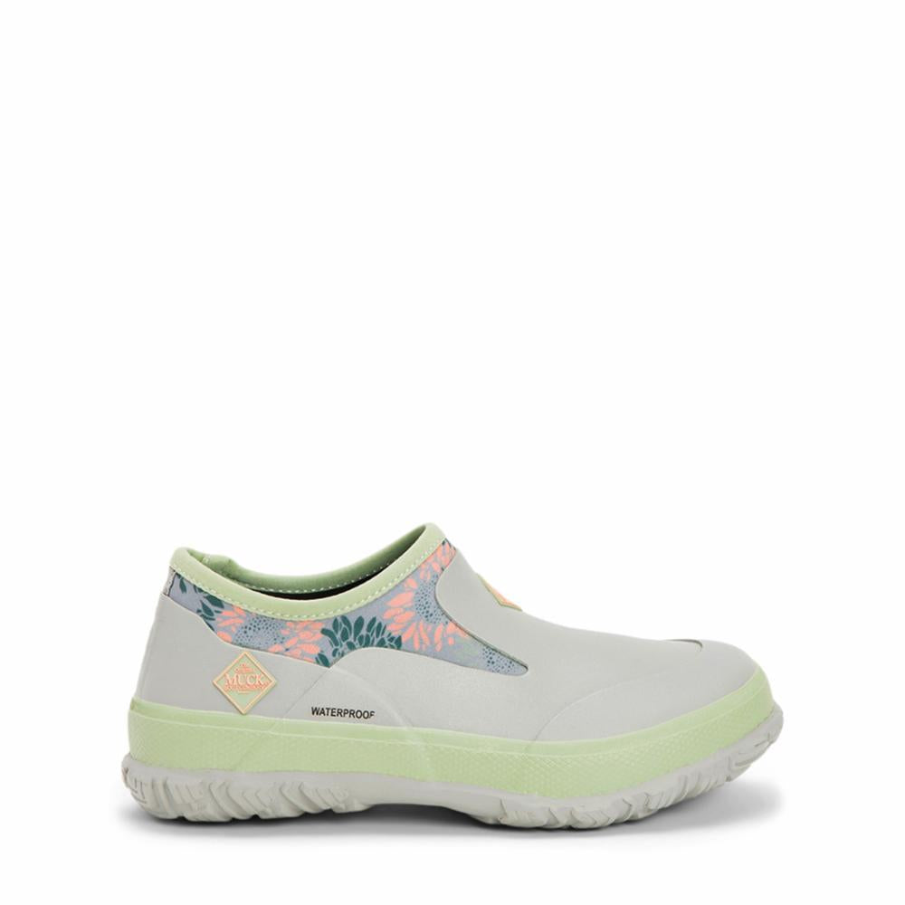 Muck Footwear Women FORAGER LIGHTGREY/SUNFLOWERPRINT – Muck Boot ...