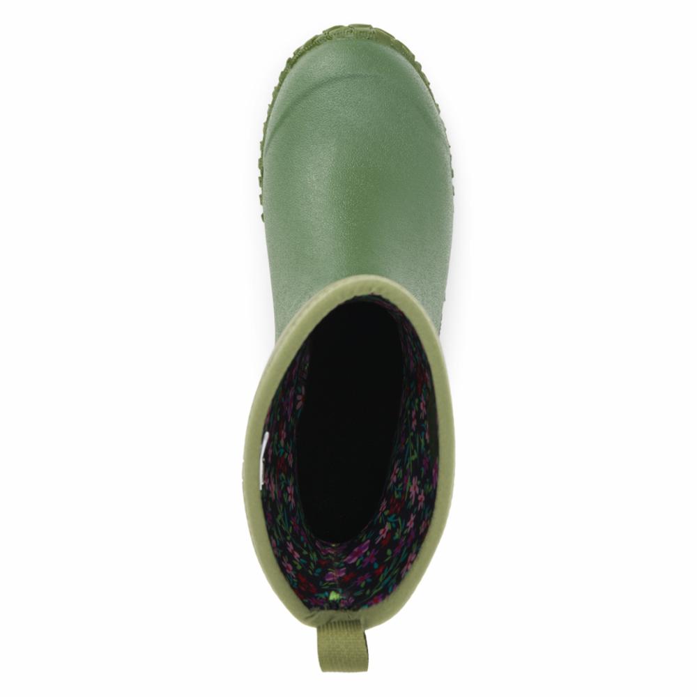Muck Footwear Women MUCKSTER II MID GREEN/FLORALPRINT – Muck Boot ...