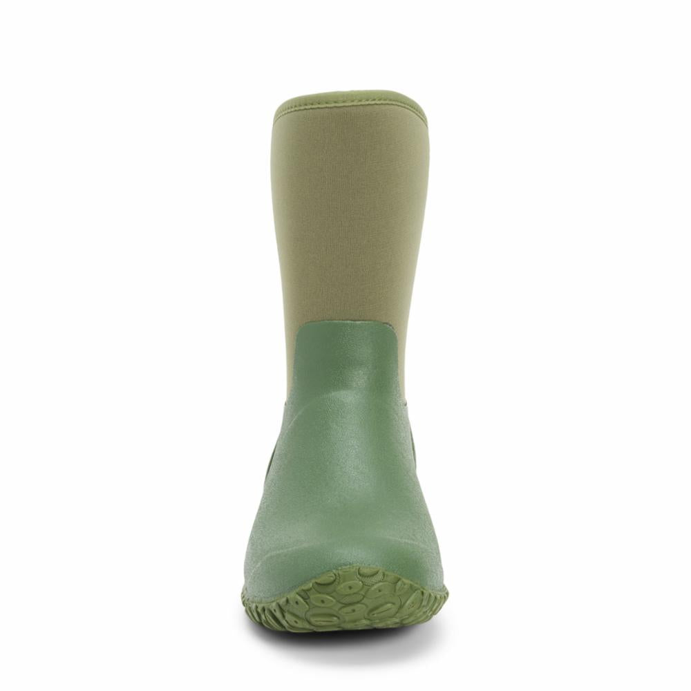 Muck Footwear Women MUCKSTER II MID GREEN/FLORALPRINT – Muck Boot ...